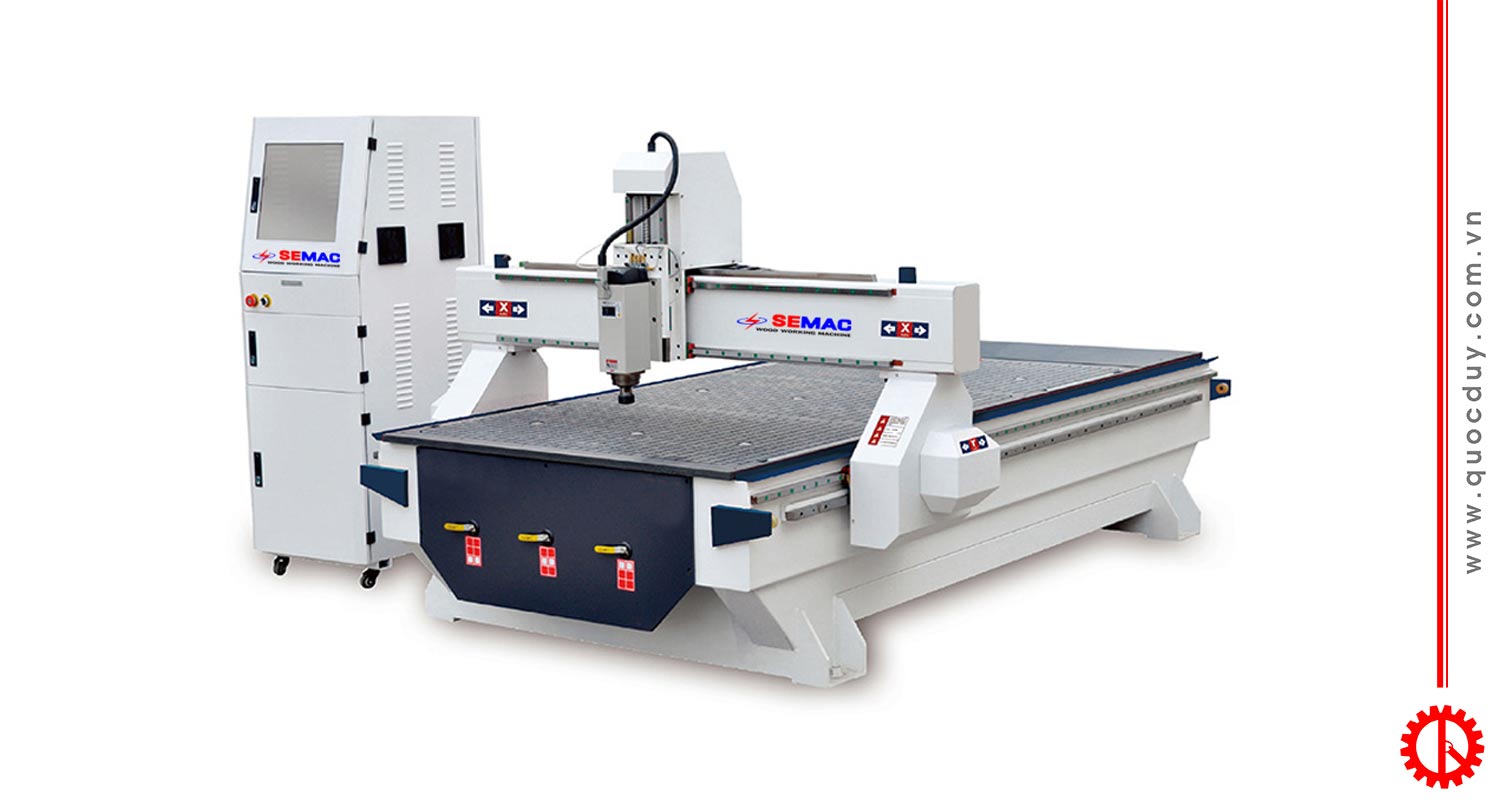 MÁY PHAY CNC ROUTER 1 TRỤC - SM 1325B1 | QUỐC DUY